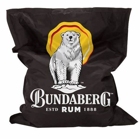 Bundaberg Rum Bundy Bear Giant Bean Bag 1400mm x 1800mm Christmas gifts ...