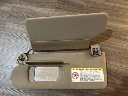 2001-2007 TOYOTA TUNDRA SEQUOIA Left Right sun visor sunvisor Pair tan ...