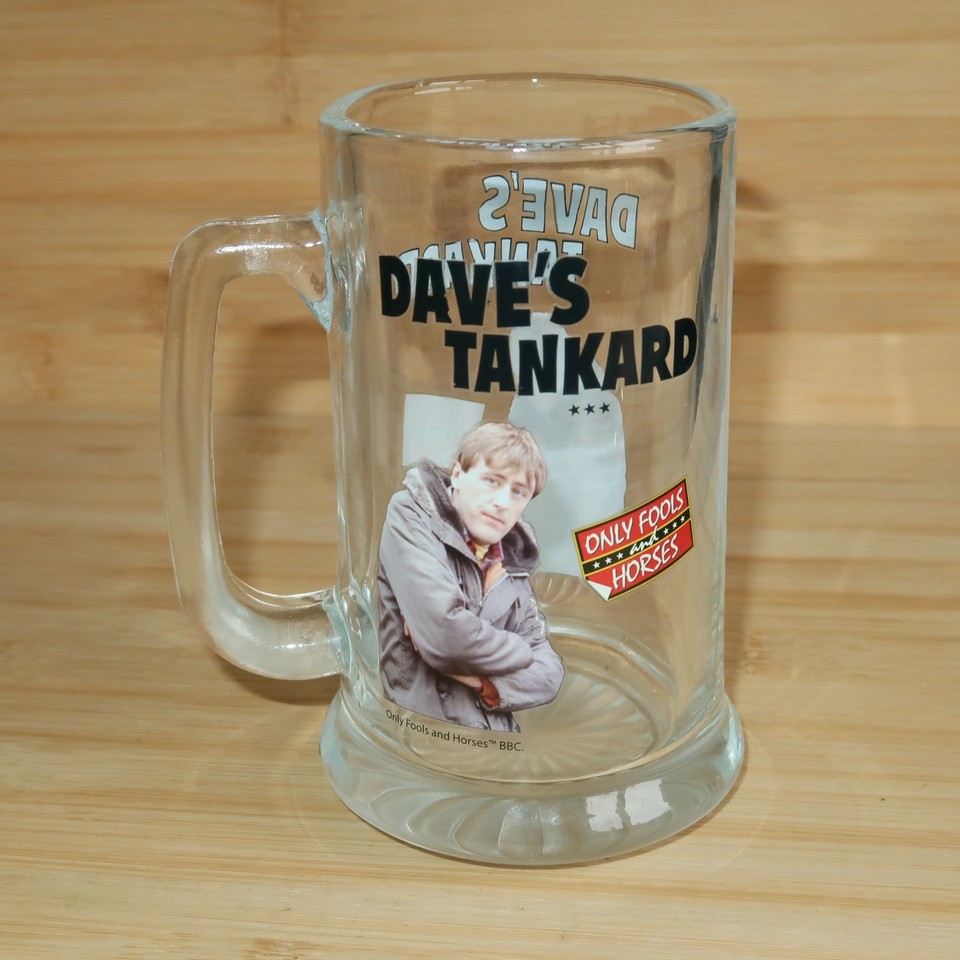 Only Fools and Horses Glass Rodney Dave's Tankard | eBay UK