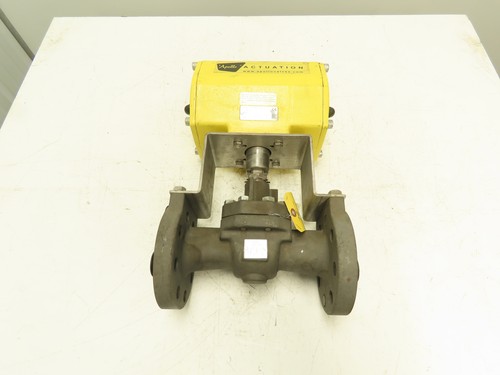 Apollo Pneumatic Actuated Ball Valve 2" Flanged DN50 1480 CWP B16.34 | eBay