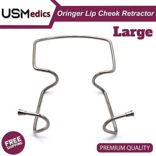 Dental Self Retaining Metal Wire Surgical Oringer Cheek Retractor Large ...