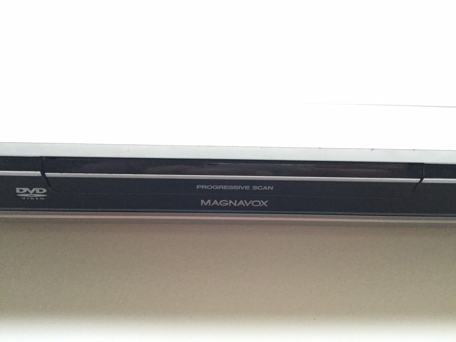 Magnavox Silver DVD Player CD Model MDV455/17 120V 60Hz 20W Year 2003 ...