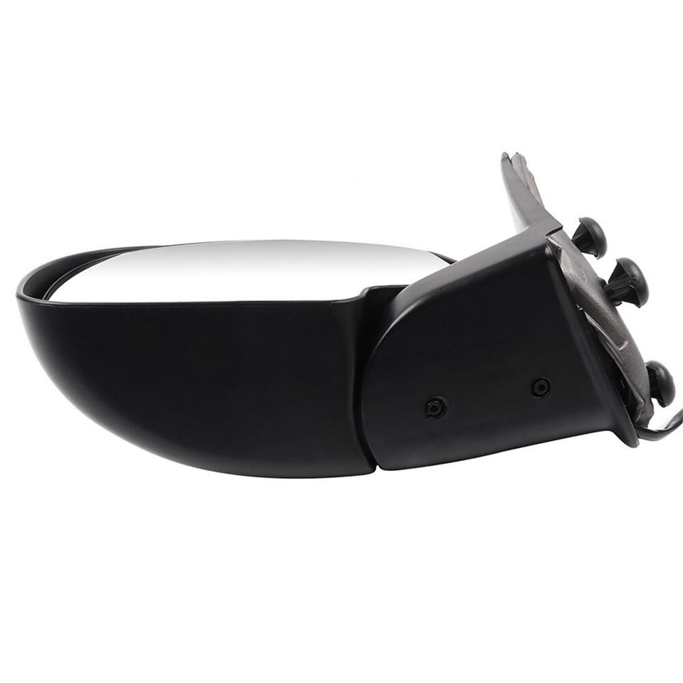 Pair Heated Power Side View Mirrors Chrome Truck For 99-02 GMC Sierra ...