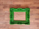 12x16 Green Ornate Fancy Picture Frame Baroque Frame Canvas Art Print ...