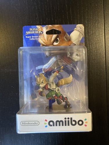 AMIIBO FOX NUMERO 6 SUPER SMASH BROS COLLECTION NEUF NINTENDO WII U ...