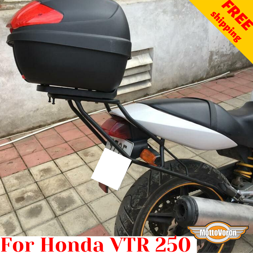 For Honda VTR 250 Rear luggage rack VTR250 Rear rack for cases or soft ...