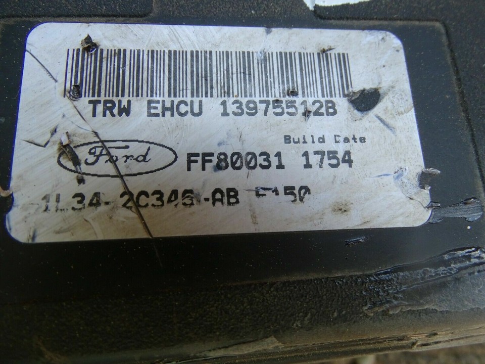 2000 2001 2002 2003 2004 Ford F150 F-150 ABS Anti-Lock Brake Pump ...