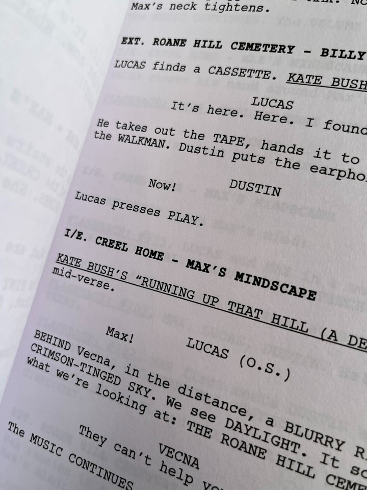 Stranger Things 4 Script Cast-Signed- Dear Billy- Autograph Reprints | eBay