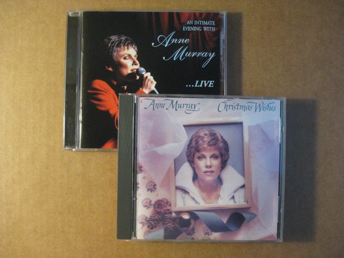 ANNE MURRAY - Christmas Wishes & Live: An Intimate Evening (2 CD LOT ...