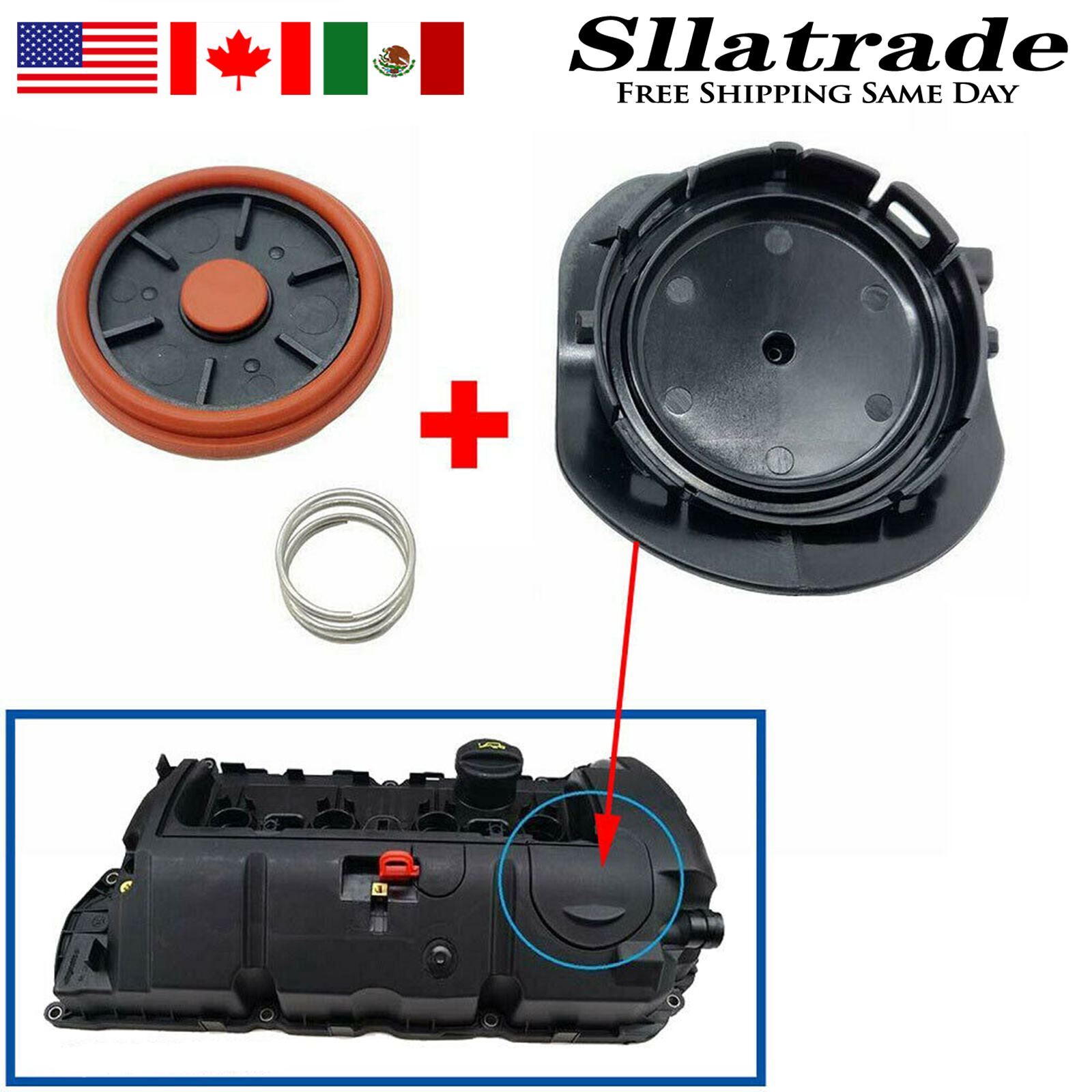 PCV Valve Cover Repair Kit Fits Mini Cooper Countryman Cooper Paceman ...