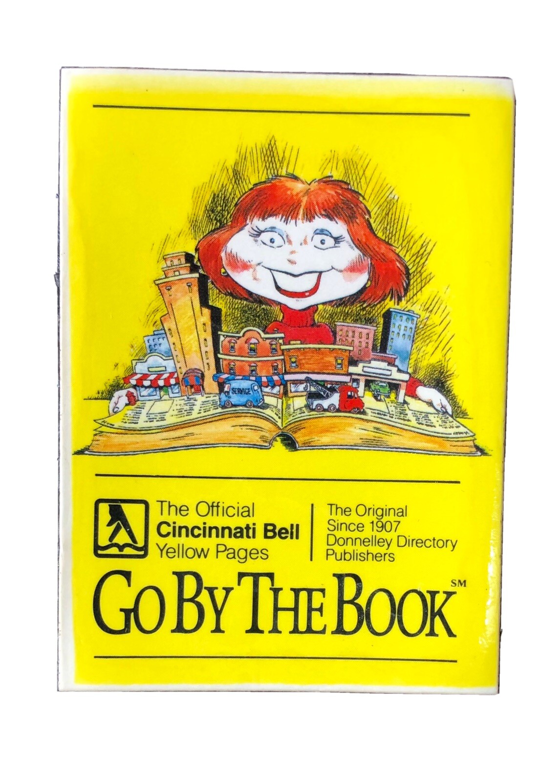 Official Cincinnati Bell Yellow Pages fridge magnet. Collectible ...