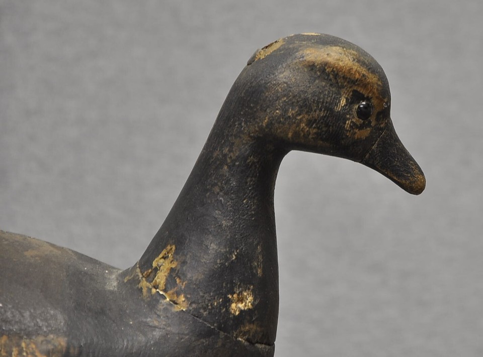 RARE NATHAN COBB STYLE BRANT DRAKE duck decoy decoys OP FOLKY BY ...