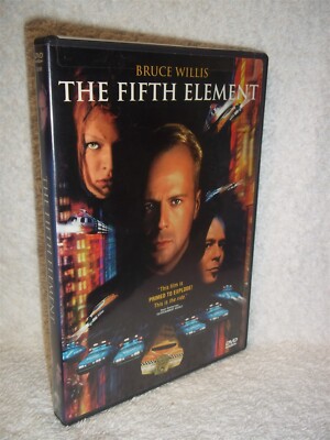 The Fifth Element (DVD, 1997) Bruce Willis Milla Jovovich Luc Besson ...