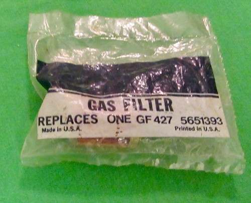New OEM Carburetor Fuel Filter GM GF-427 - 5651393 | eBay