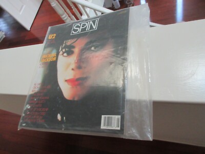 SPIN Magazine June 1987 Michael Jackson U2 Al Green Chris Isaak , Rare ...