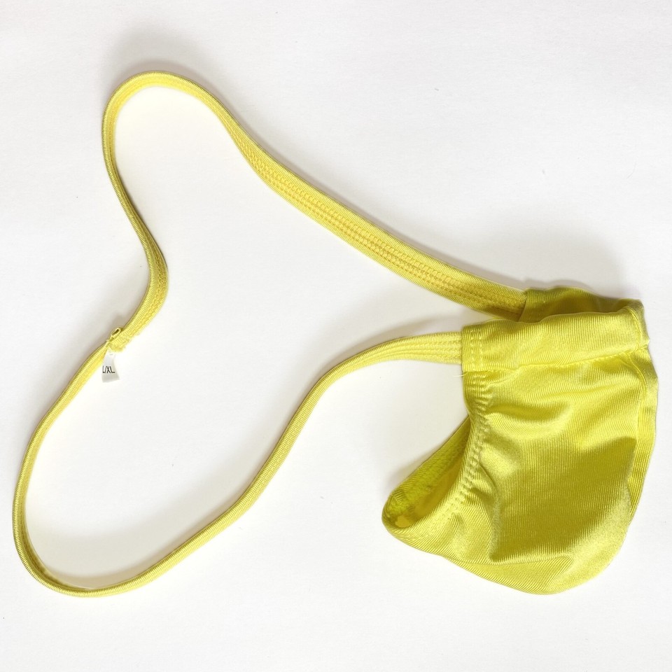 K1101 Mens Bulge Pouch String Thong Jocks Swimsuit Adjustable Pouch ...