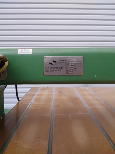 CR Onsrud Inverted Router, Model 3025 (Woodworking Machinery) | eBay