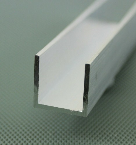 Aluminium U CHANNEL C Section Good Range & Bespoke Cutting Service ...