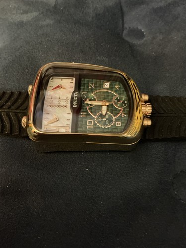 Invicta S1 Rally Chronozone Dakar Quartz Chrono Triple Time Zone Watch ...