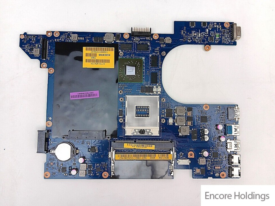 Dell Laptop Motherboard - Intel FCPGA988 Socket - Intel HM77 Express ...