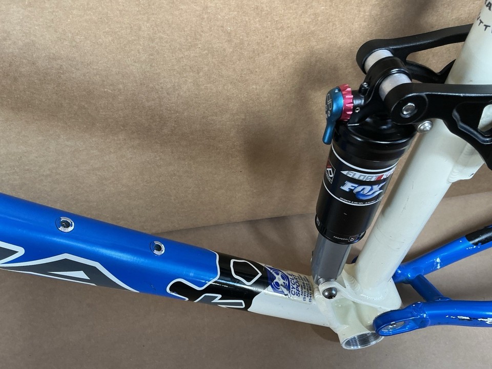Kona The King Frame 18” Fox Float RP3 Shock Scandium Tubing Full Suspension MTB | eBay