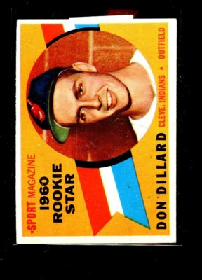 1960 TOPPS #122 DON DILLARD INDIANS EXMINT E06115 | eBay