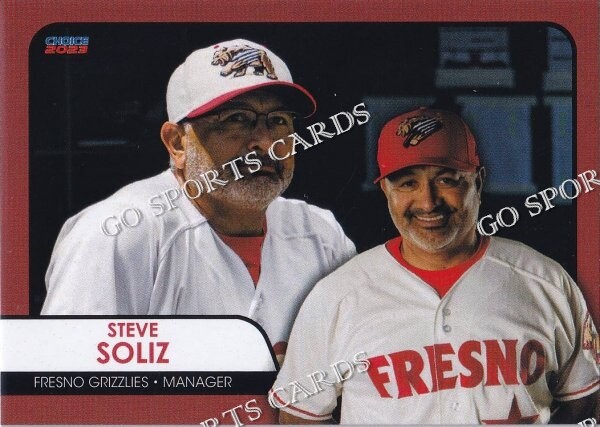 2023 Fresno Grizzlies Steve Soliz Colorado Rockies Minor League MGR | eBay