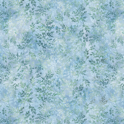 Hoffman * Tree Line Tossed Leaves Dusty Blue * W5436-D7 | eBay