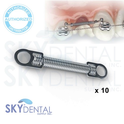 NiTi Closing Spring Dental Orthodontic Niti Alloy Coil Medium Force 10 ...