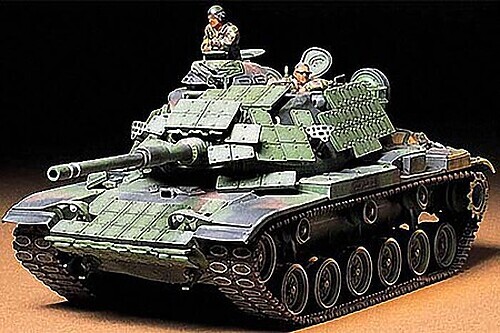Tamiya US Marine M60A1 Tank - Plastic Model Military Vehicle Kit - 1/35 ...