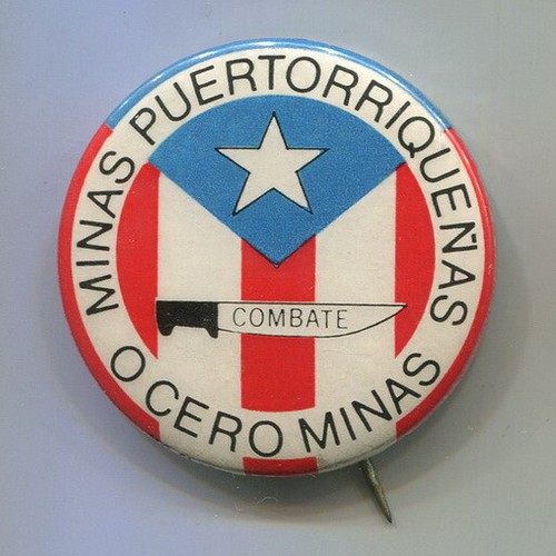 c. 1970s Puerto Rico Liberation Puerto Rican Mines or No Mines Combat ...