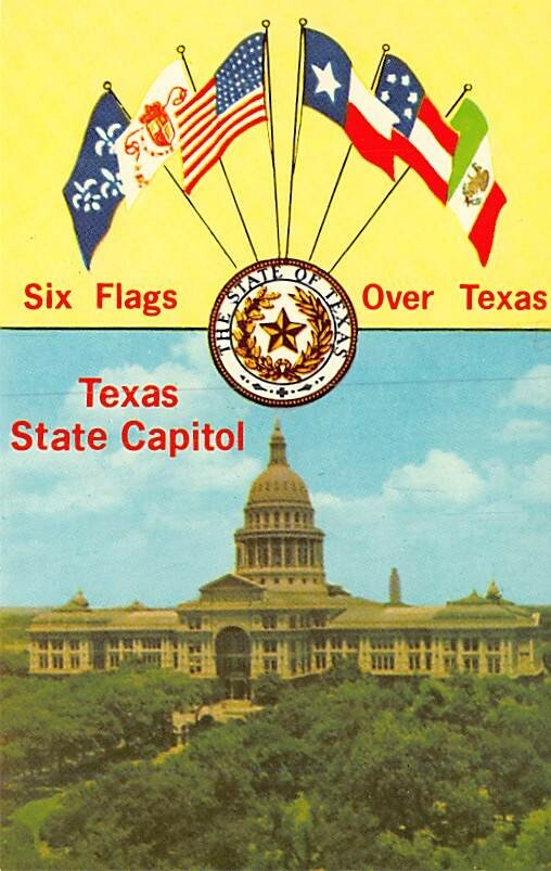 Six Flags Of Texas History