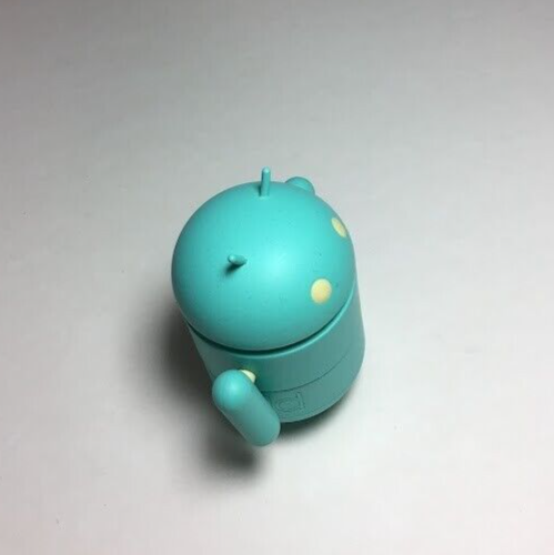 Android 3" Mini Robot Revolution Teal Retro V1950 by Google Rare! | eBay