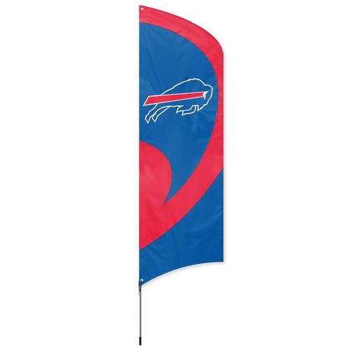 BUFFALO BILLS Tall Team Swooper Flag DOUBLE SIDED Tailgating Flag Pole ...