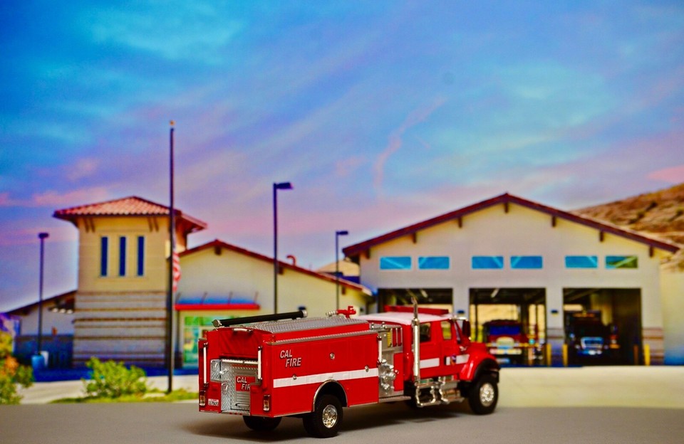 Cal Fire Off-Road Pumper for Code 3 Los Angeles ** Custom Built ** | eBay