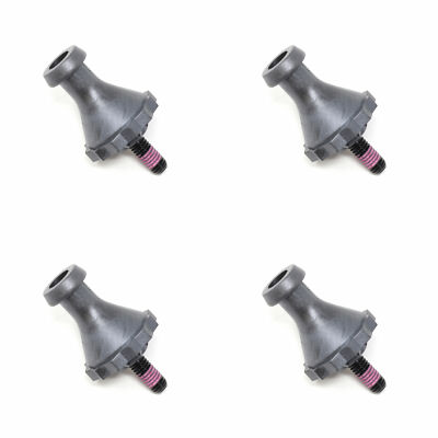 4 Stück Aufnahme Motorabdeckung Kugelkopf Original VW Audi Seat Skoda ...