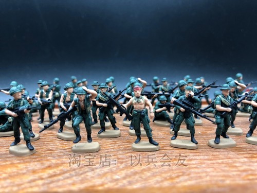 1/72 15Pcs US Special Forces Soldier Model Vietnam War | eBay