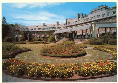 South Porch & Formal Gardens, Skytop Club, Skytop, Pennsylvania, 1985 ...
