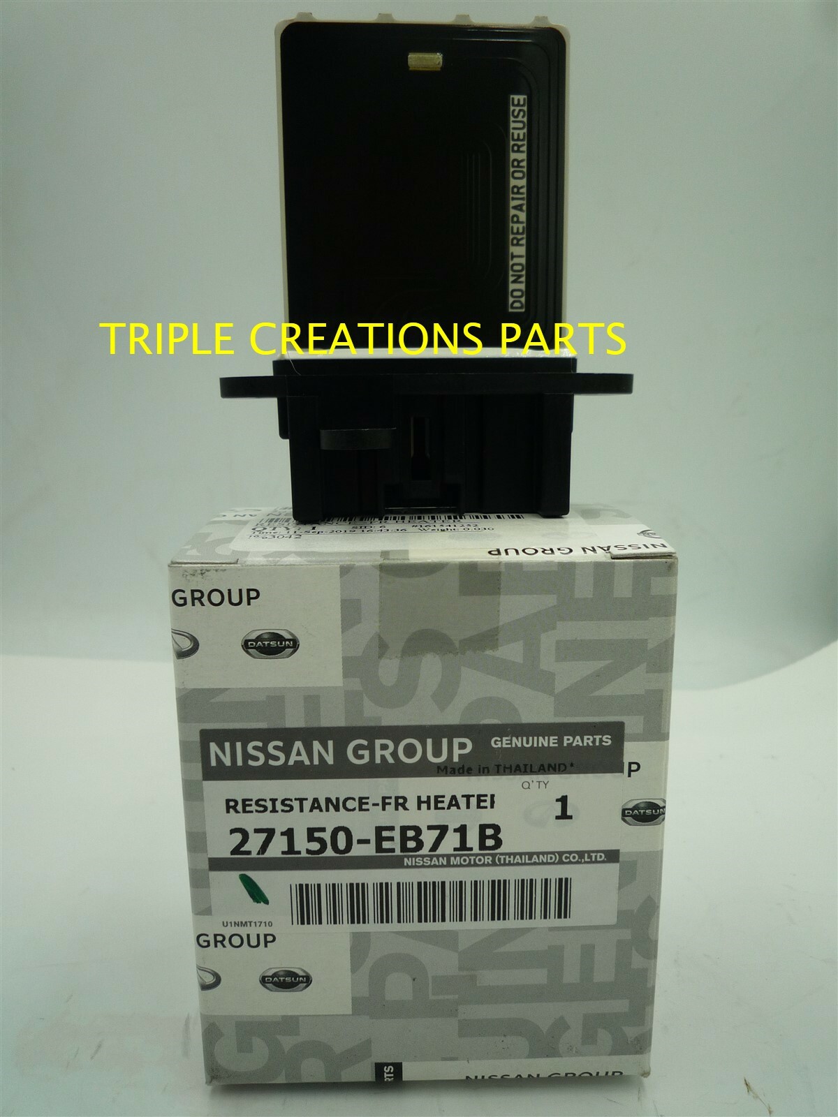 Genuine Nissan OEM 27150-EB71B RESISTANCE RESISTANCE-ELECTRIC HEATER ...