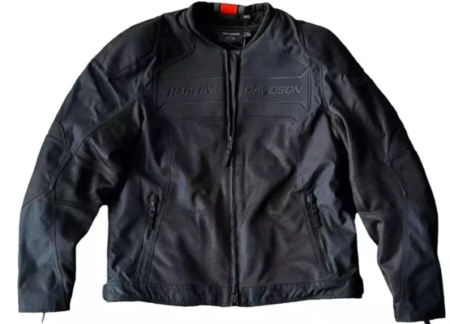Harley-Davidson® Brawler Genuine Mixed Media Jacket Men's Size 3XL ...
