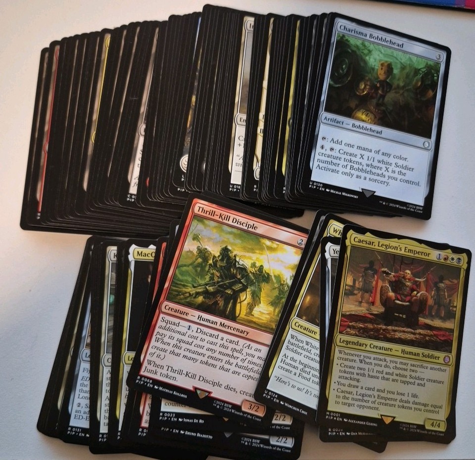 MTG Fallout – Hail Caesar Commander Deck | Precon | Magic | Universes ...