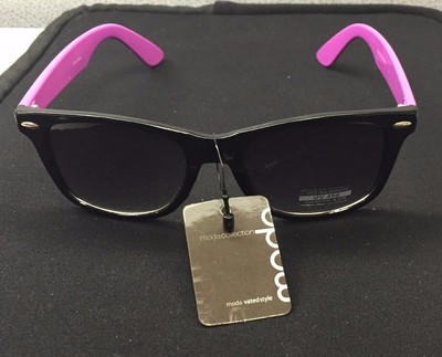 Moda vated Active Eyeware Sunglasses Black and Purple UV 400 protection ...