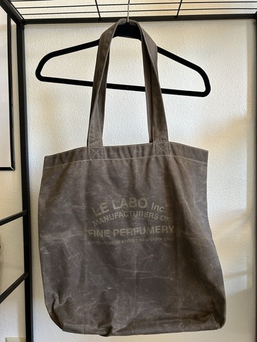 Le Labo Waxed Canvas Tote Bag (olive) | eBay
