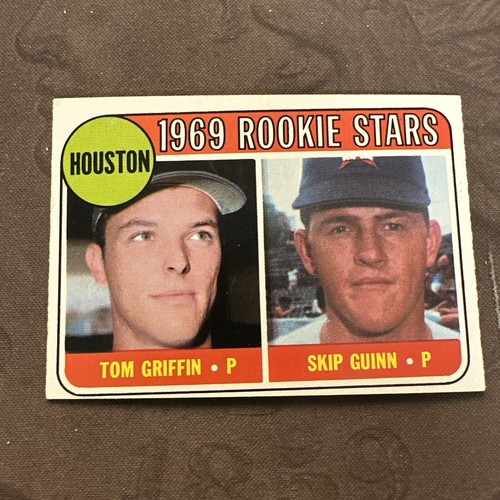 1969 Topps #614 Tom Griffin/Skip Guinn Rookie Stars EX | eBay