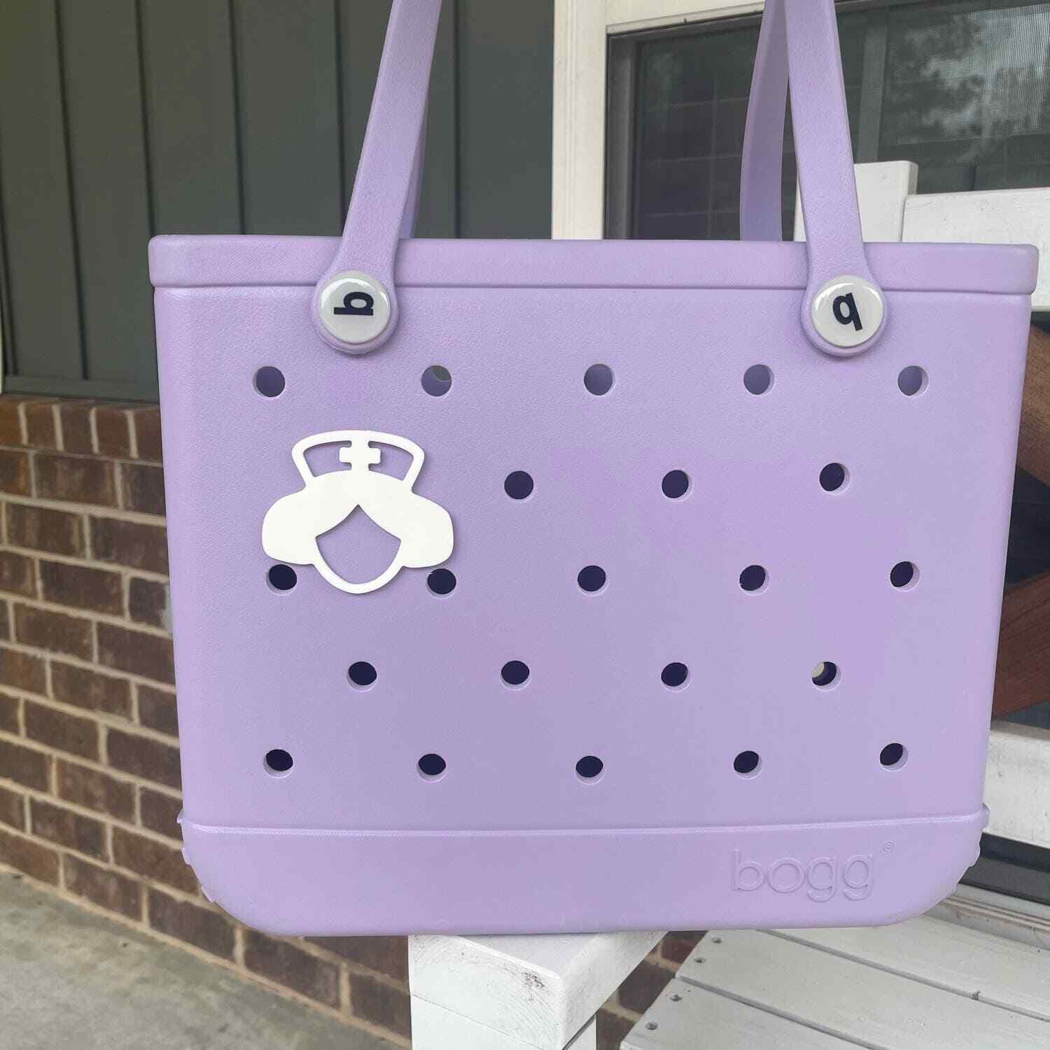 Nurse Bogg Bag Charm in White, Bogg Bag Button, Bogg Bag Accessories | eBay