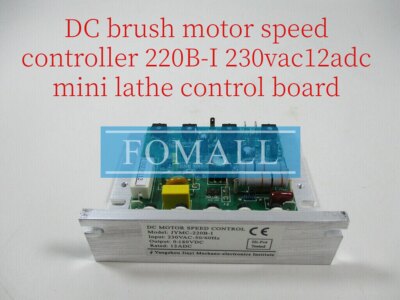 New DC Brush Motor Speed Controller JYMC-220B-I 230VAC Mini lathe ...