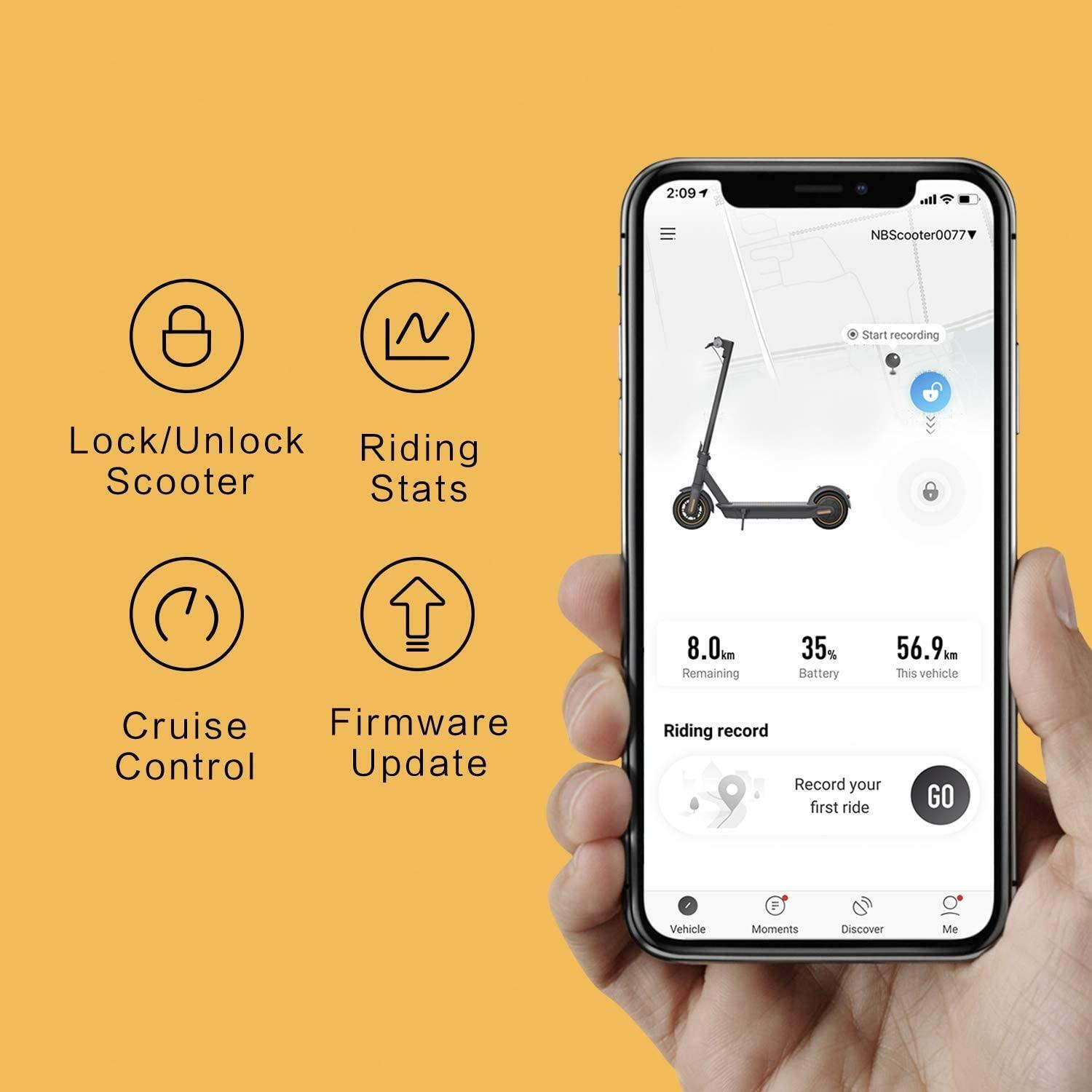 Buy Segway Ninebot MAX G30P Electric Kick Scooter Up to 40 Miles Long ...