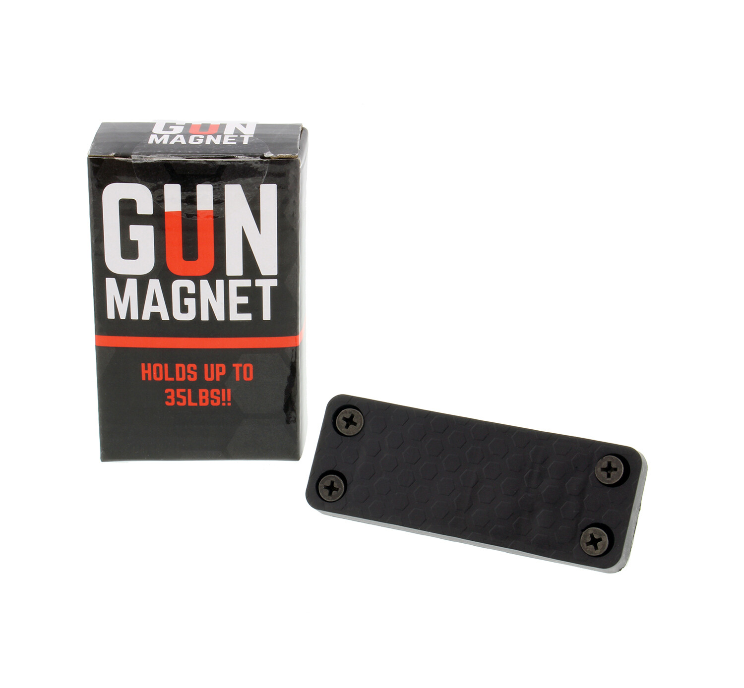 Gun Magnet 35 lbs pound Fast Draw Magnetic Mount Firearm Rifle Shotgun ...