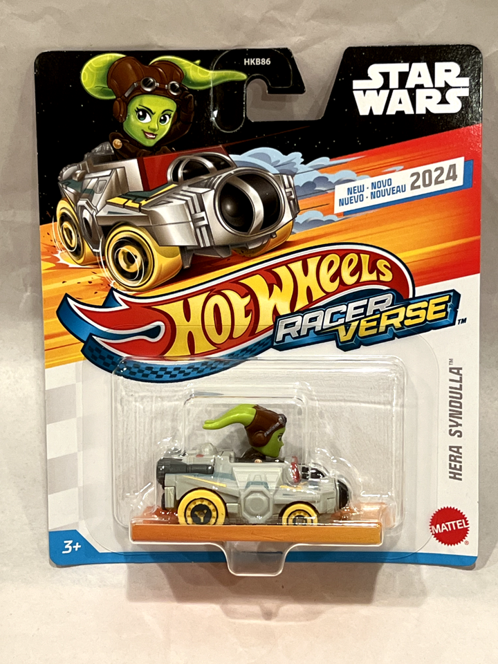 Star Wars Hot Wheels Racer Verse Cars-Luke, Chewy, Leia, Darth Vader ...