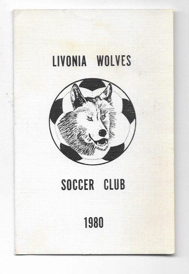 Soccer Pocket Schedule - 1980 Livonia (Michigan) Wolves Soccer. | eBay